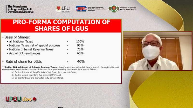 MPM Program holds webinar on the Mandanas Ruling and the Full ...