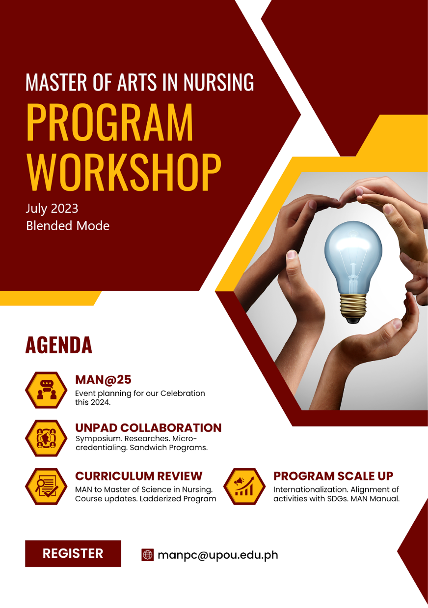 FMDS Master of Arts in Nursing (MAN) Hosts Blended Workshop Activities ...