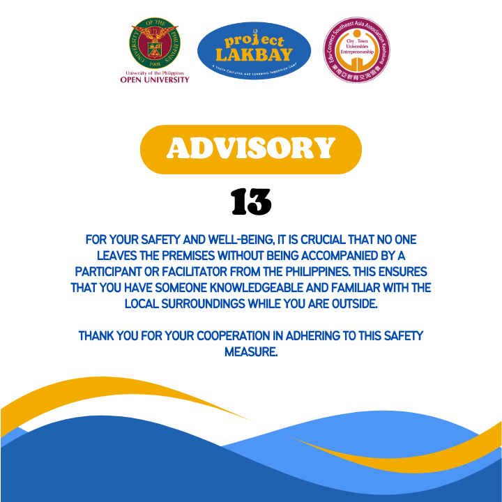 Project Lakbay – Faculty of Management and Development Studies