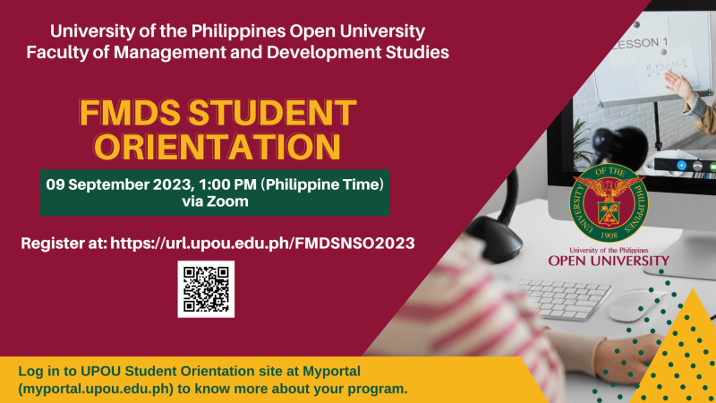 FMDS Student Orientation for 1st Semester AY 2023-2024 - Faculty of ...