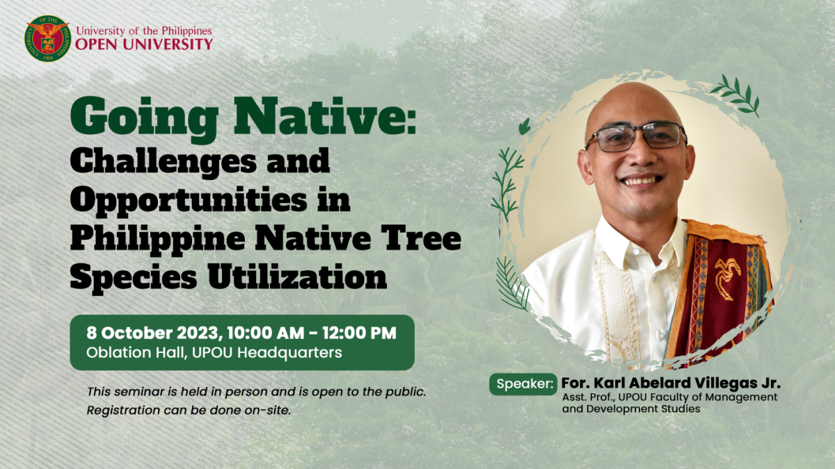 FMDS-UPOU regular faculty led the seminar on Going Native: Challenges ...